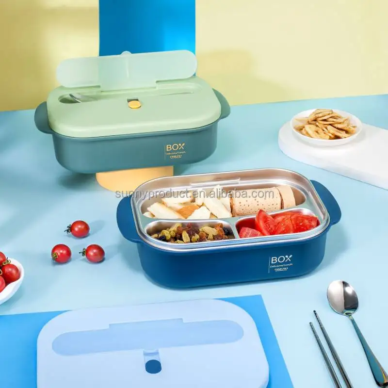 Pinkah Large Stainless Steel Snack Container 33 Oz Eco Friendly School ...