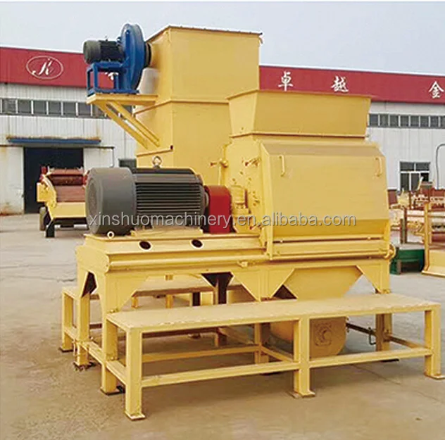 Xs Electric Motor / Diesel Engine Wood Pallet Crusher Machine Wood Chip ...