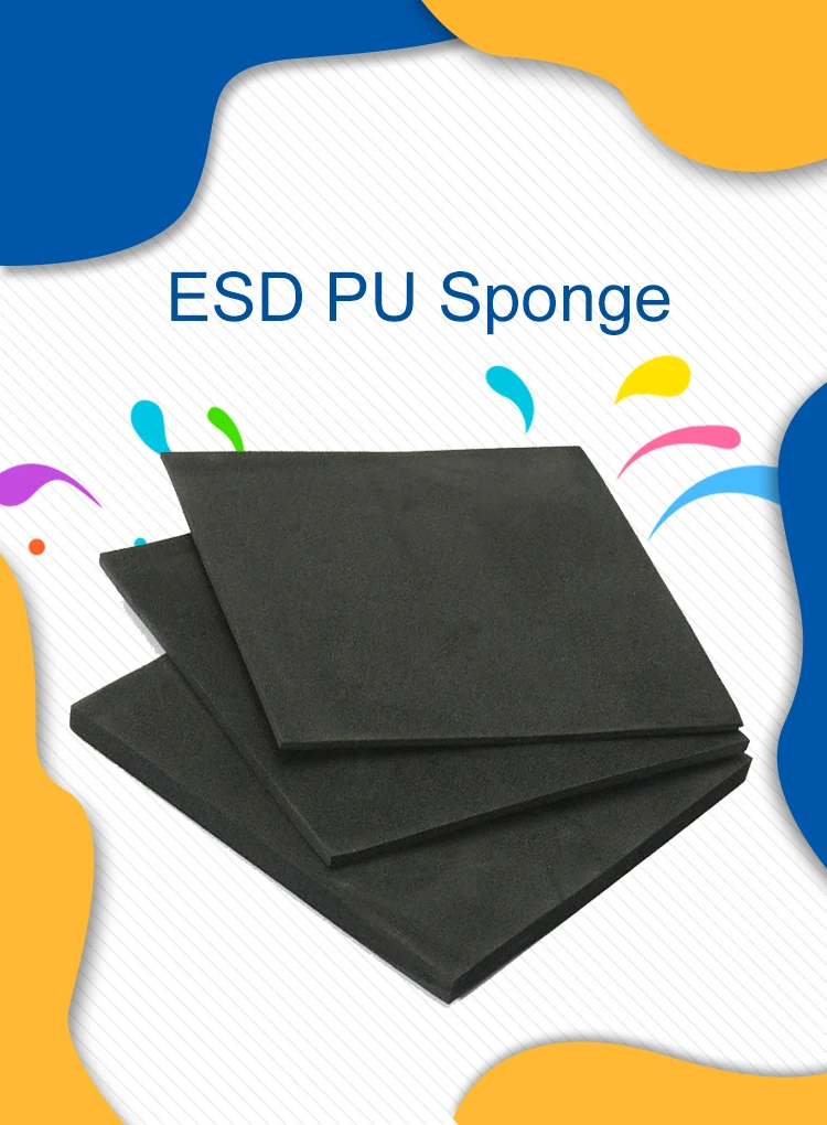 Oem Esd Foam Good Quality Packaging Sponge Foam Antistatic - Buy Esd ...