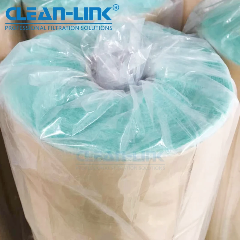 Clean-link Fiberglass Filter Roll Paint Stop Filter Media Spray Booth ...