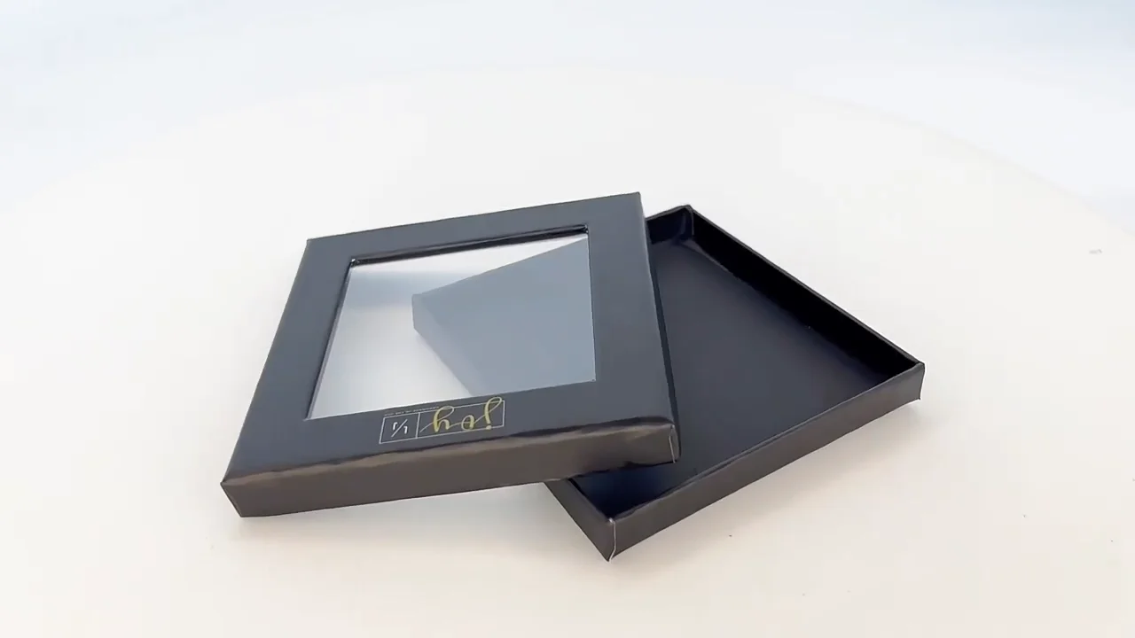 Transparent Window Paper Cardboard Box - Buy Transparent Window ...