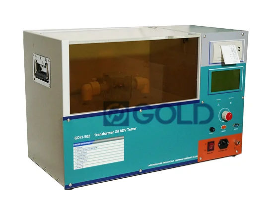 100kv Transformer Oil Dielectric Strength Tester Insulating Oil Testing ...