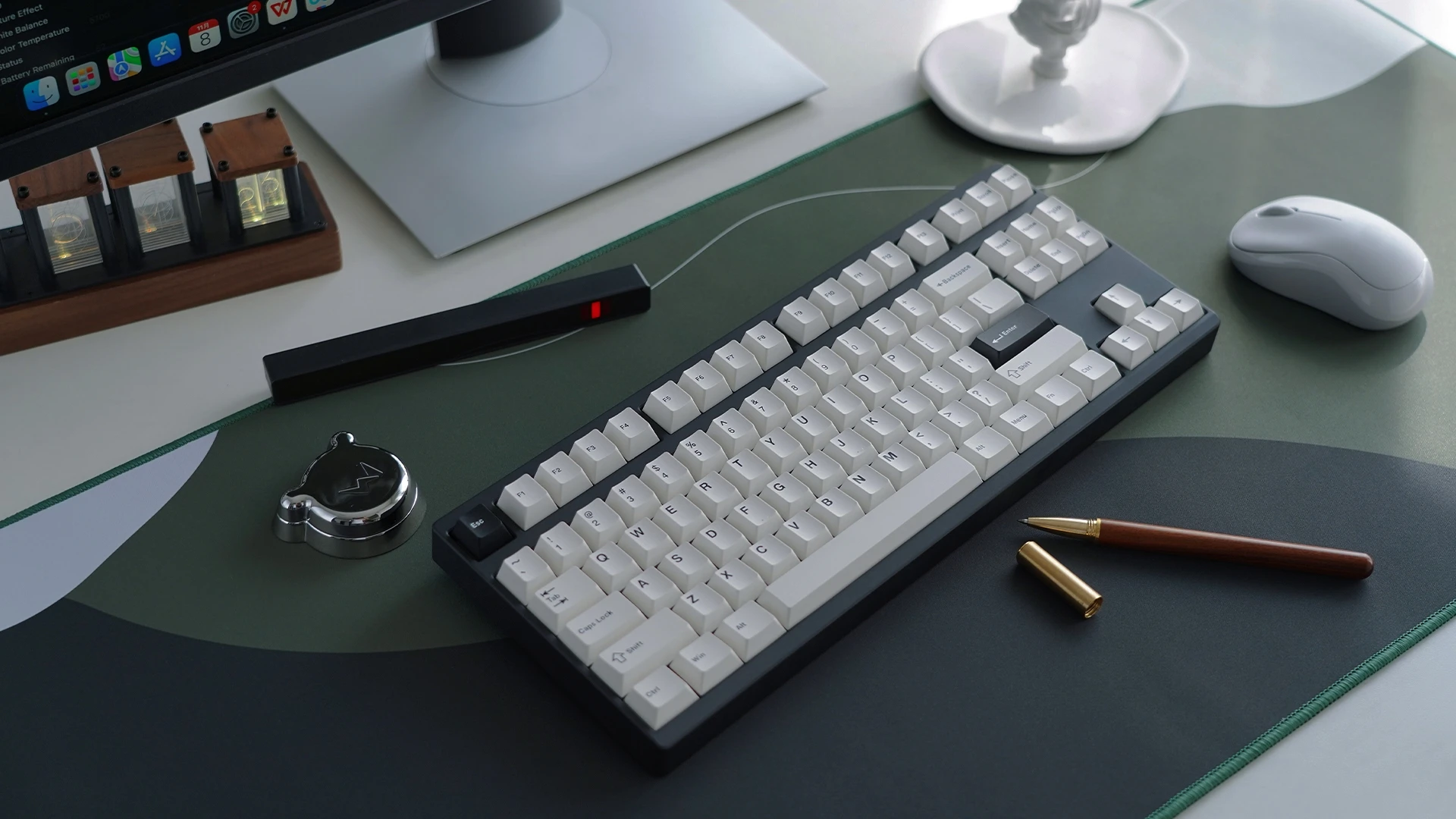 Zoomtkl EE Custom Keyboard Kit - 87 Keys, Aluminium Case