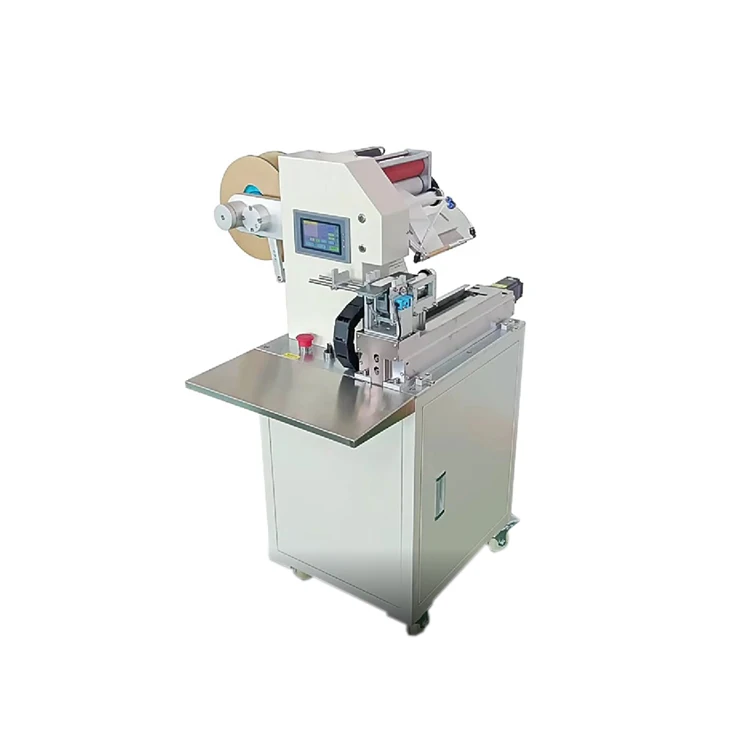 Automatic Power Cable Label Folding Labeling Machine Chinese ...