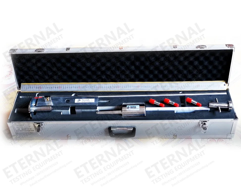 Soil Dual-mass Dynamic Cone Penetrometer Soil Dcp Testing Factory ...