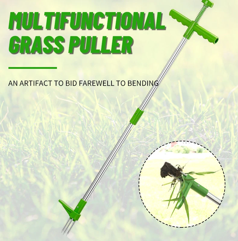 Hot Selling Garden Hand Weeder Long Handle Weed Puller Labor-saving ...