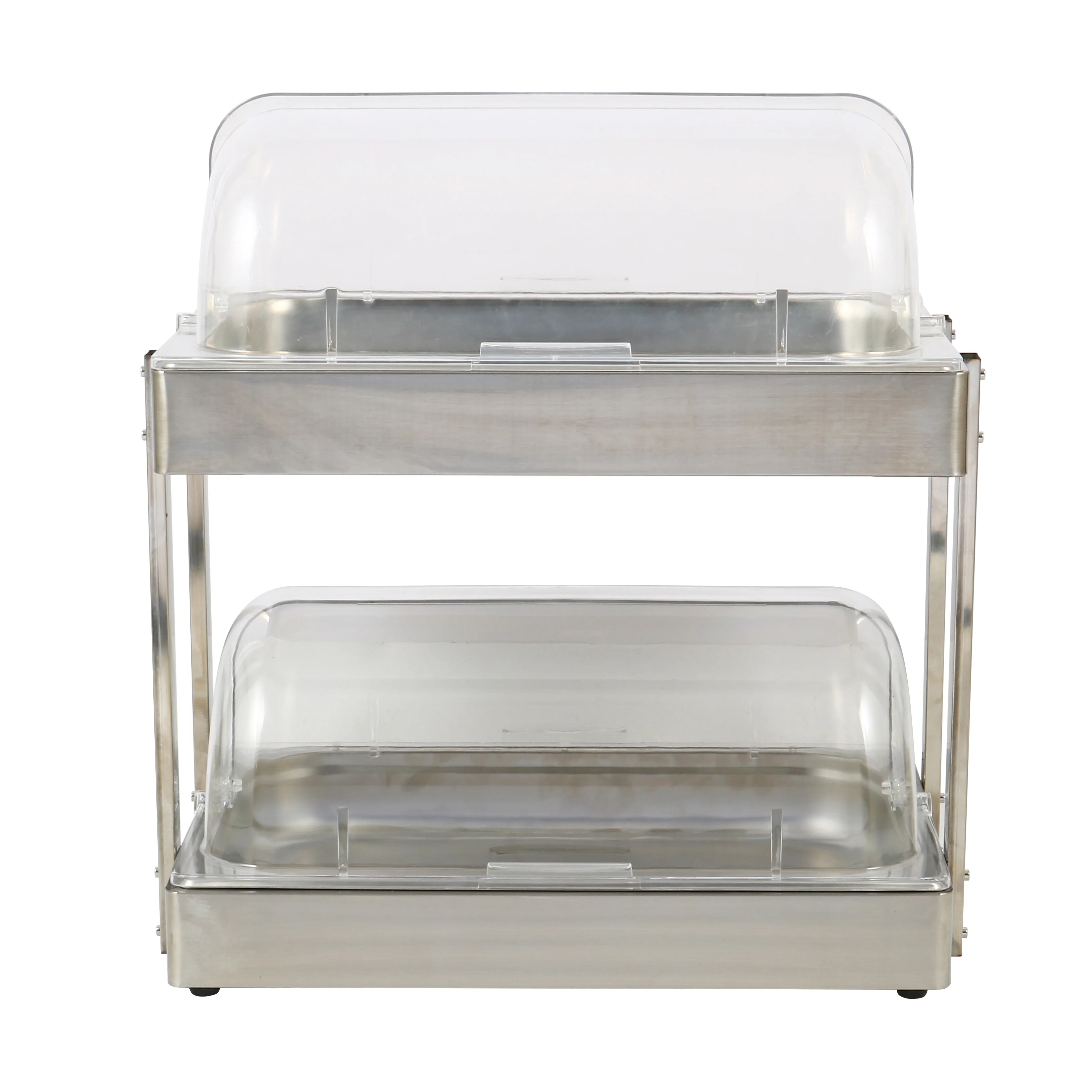 Commercial Curved Hot Buffet Food Display Warmer With Pc Cover - Buy ...