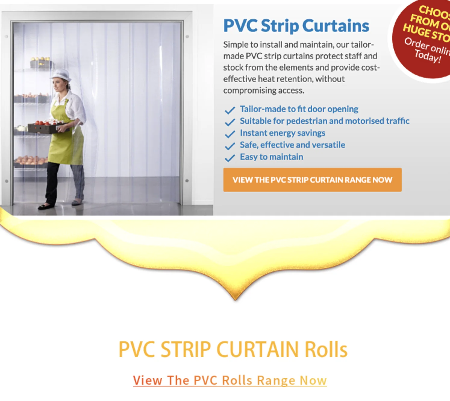 Customizable Polar PVC Strip Door Curtain for Industrial Cold Rooms ...
