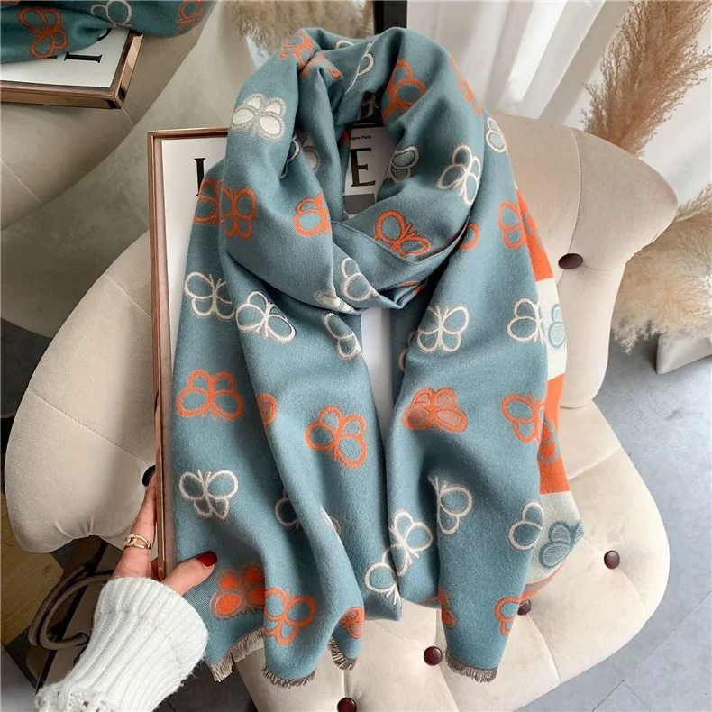 Wholesale 2022 New Models Fashionable Winter Jacquard Pattern Kashmiri ...