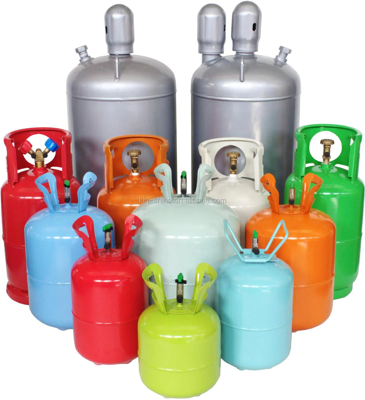 Factory Price R134a Refrigerant Gas Cylinders Refrigerant Gas Tank R407 ...