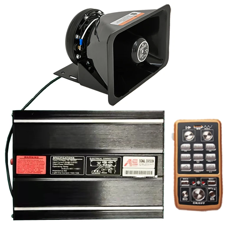 Emergency Vehicles Series Siren Horn 200W - Federal Signal