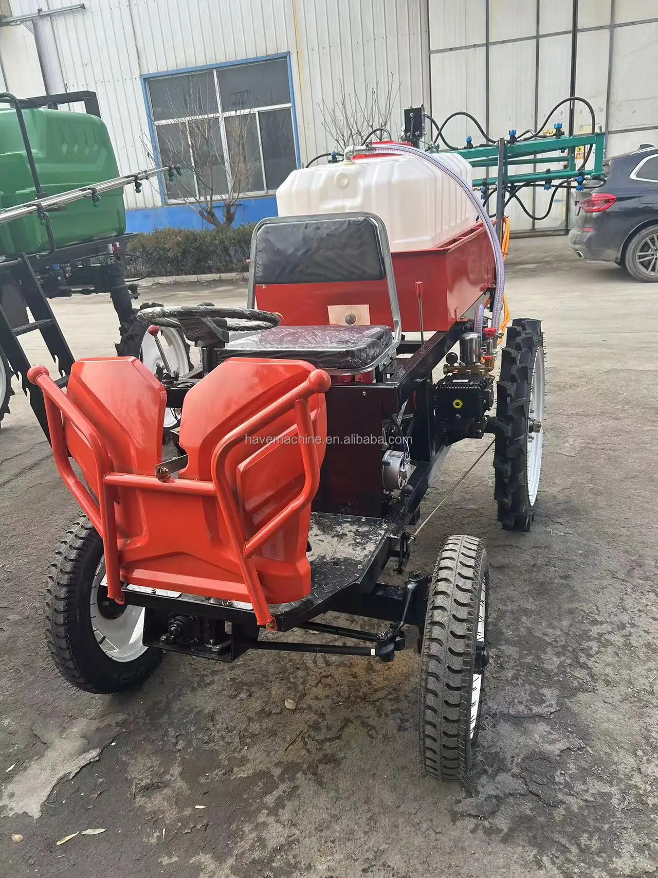 Hg Small Four-wheel Sprayer Agriculture Diesel Sprayer 200 Liter Small ...