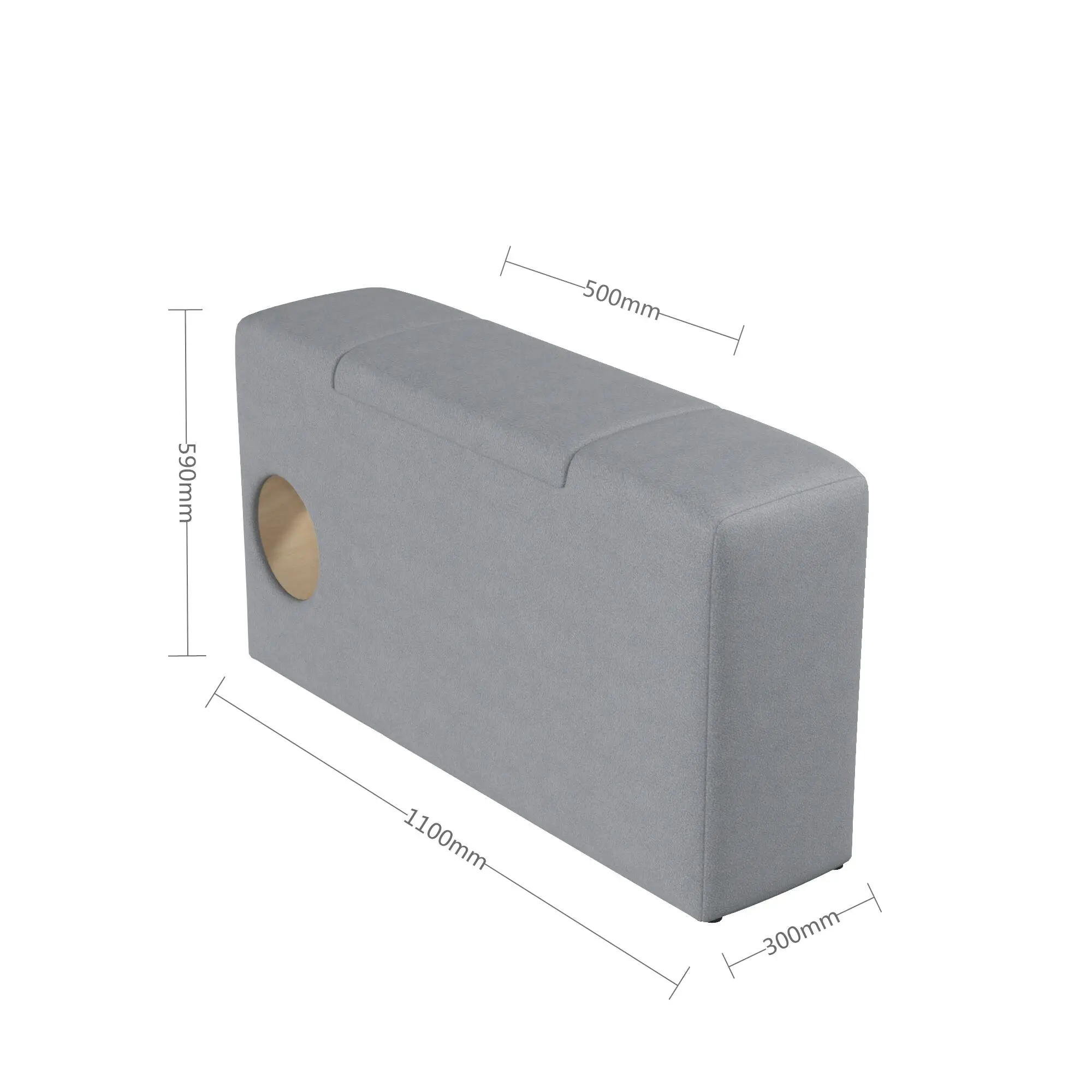 Cat And Human Modula Sofa Anti Scratch Sofa Fusion Couch With Cat Hole ...