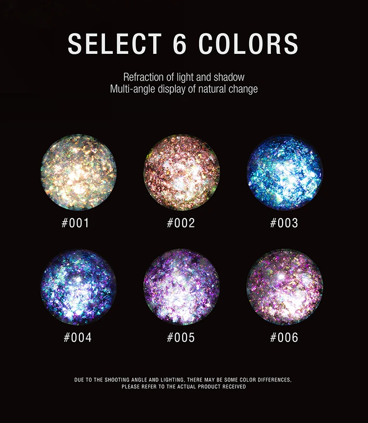 Bbm Mermaid Iridescent Colors Multichrome Irregular Pieces Sequins ...