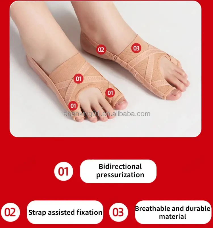 Ehanking Hallux Eversion Little Toe Varus Toe Orthosis,Toe Separation ...