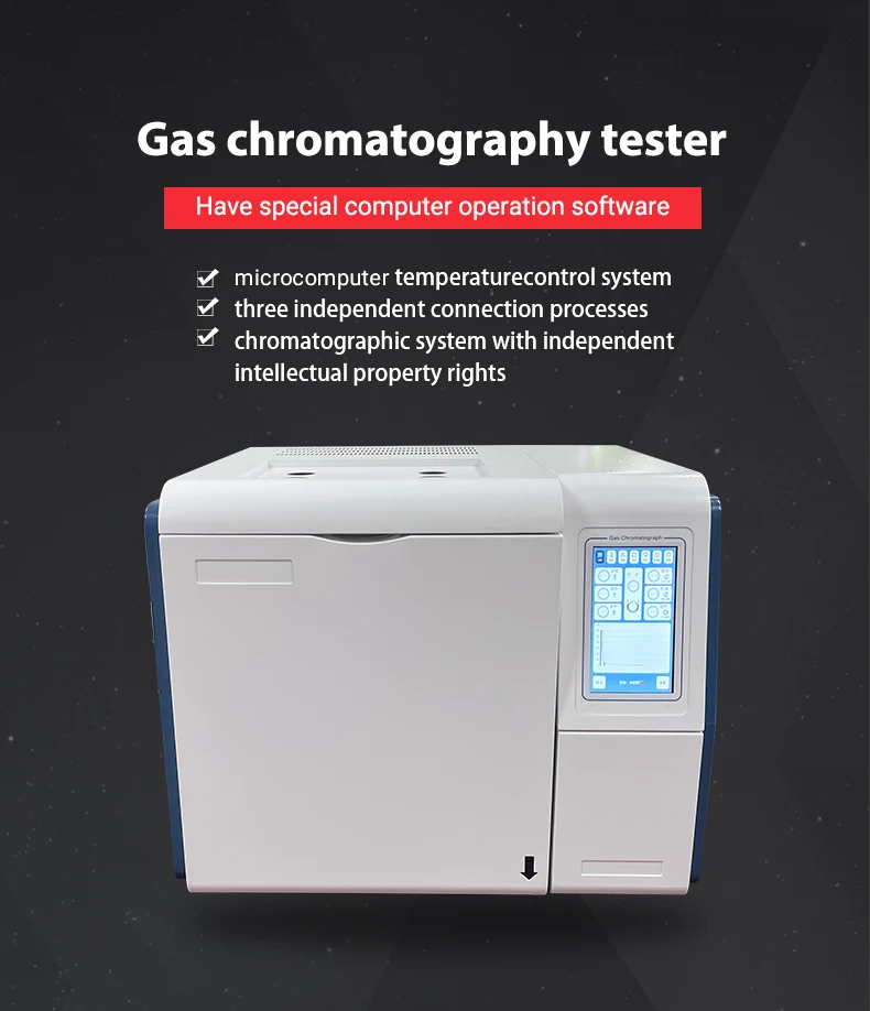 Gas Chromatograph PUSH Electrica Device Gas Tester Laboratory Gas ...