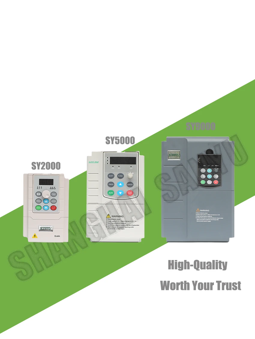 SANYU SY5000 15KW Frequency Inverter for Fan and Pump Drives