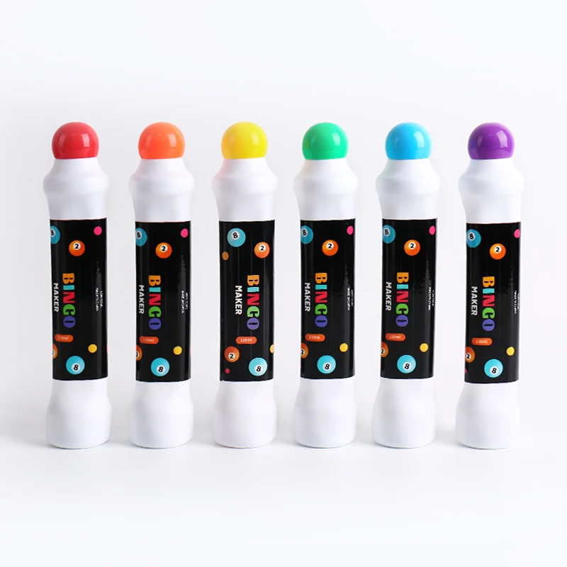 Large Ink Bingo Markers Drawing Children's Wash Off And Grip Paint ...