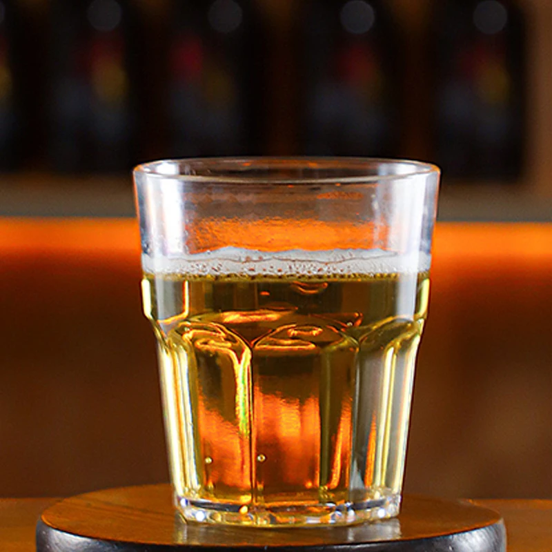 Acrylic Pc Plastic Beer Cup Transparent Acrylic Octagonal Cup Bar Ktv ...