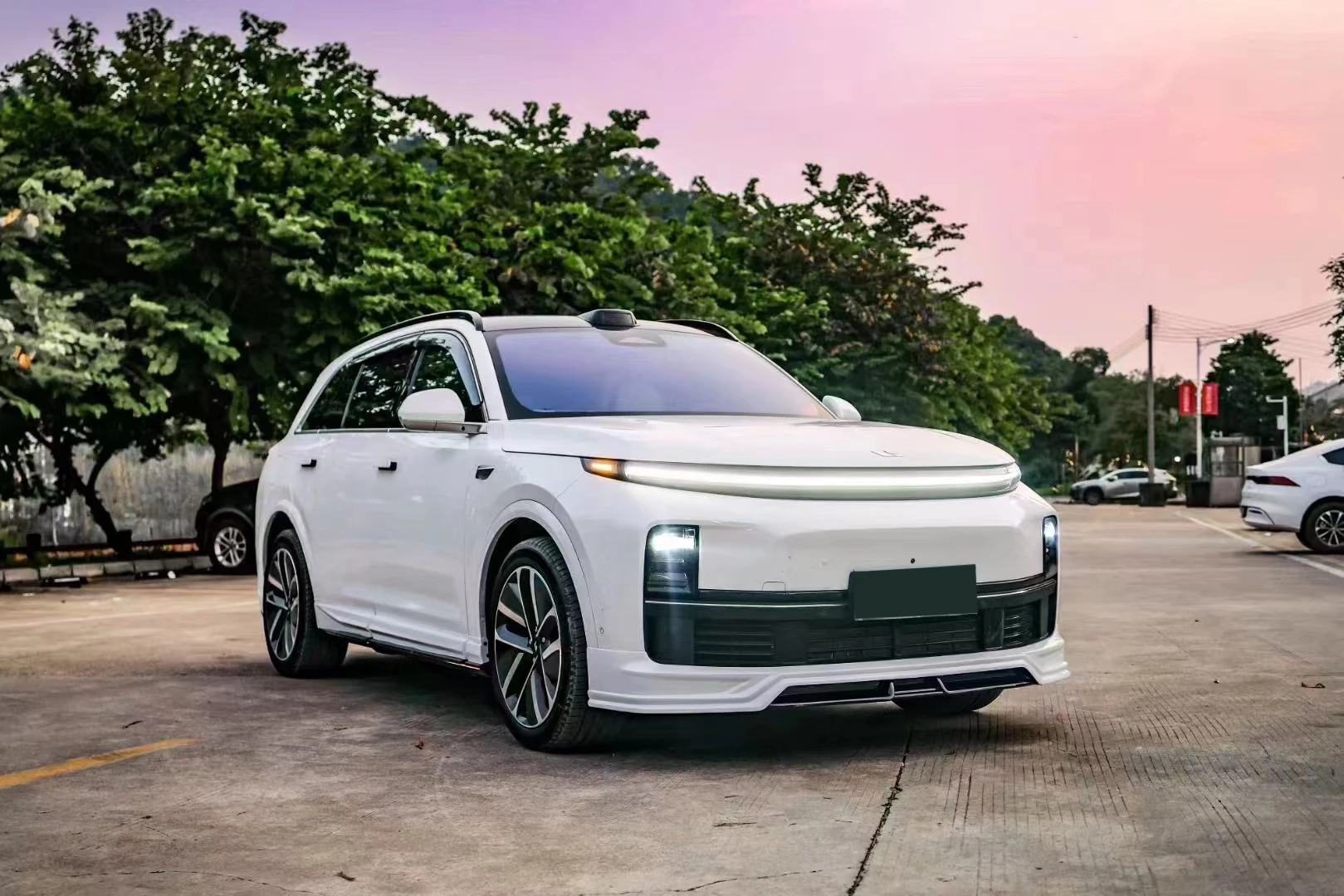 Runde Perfect Fitment Body Kit for LIXIANG L7 L8 L9 New IDEAL GF Style Front Lip Side Skirts ...