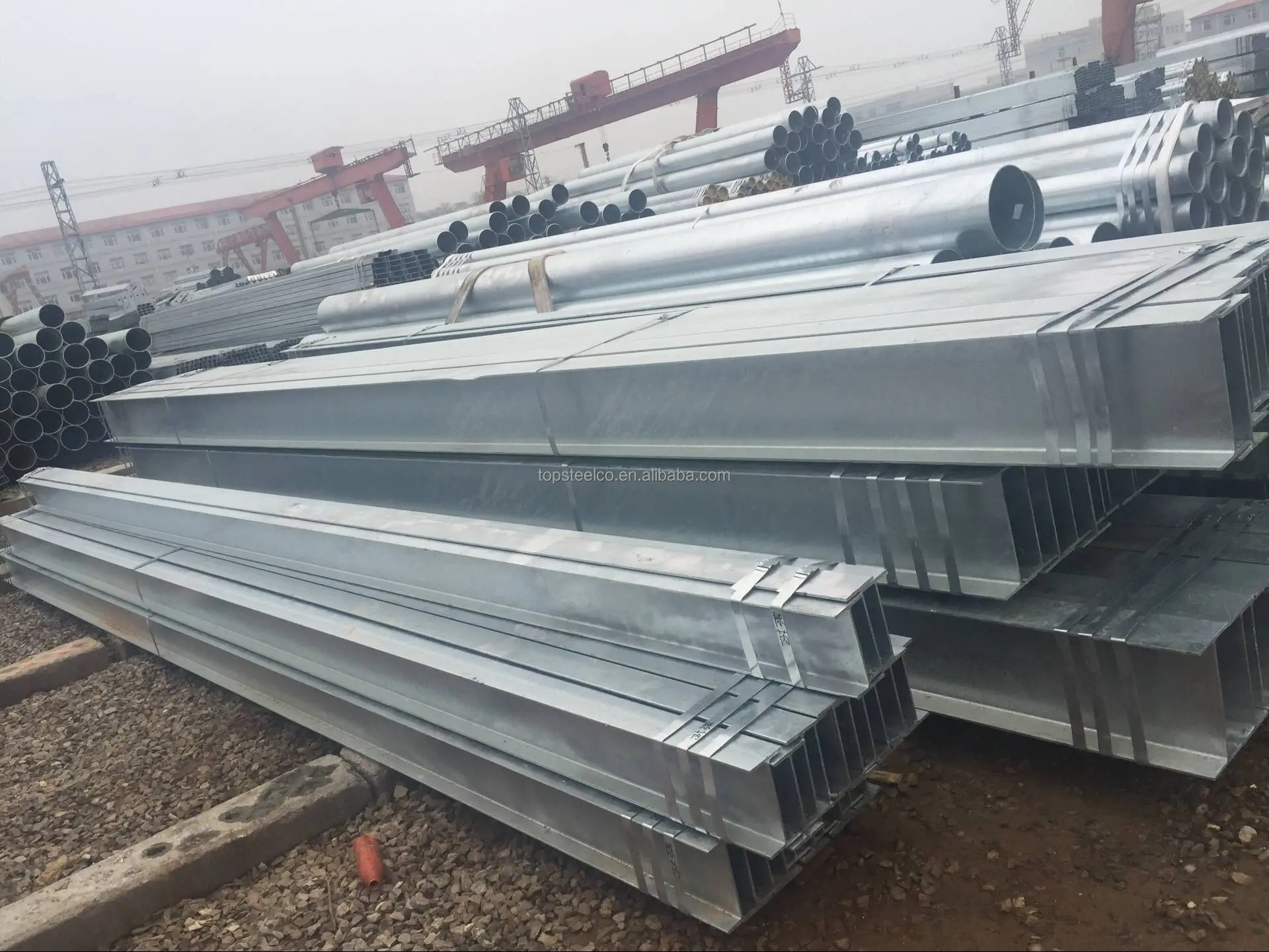 H Beam Astm A36 Hot Rolled H Beam Q235b Q345b I Beam Channel Steel Galvanized H Steel Structure ...