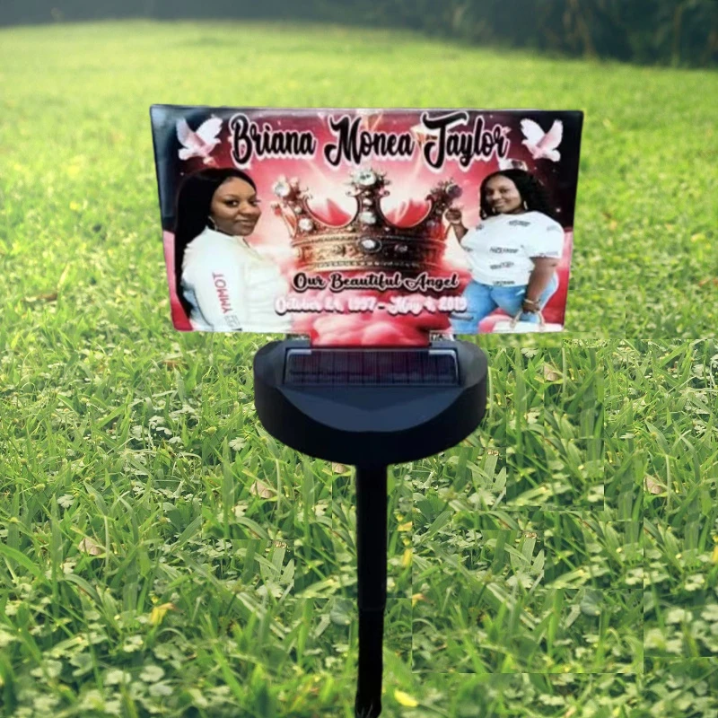 Orisub Sublimation Solar Lights - Perfect for Garden Decor