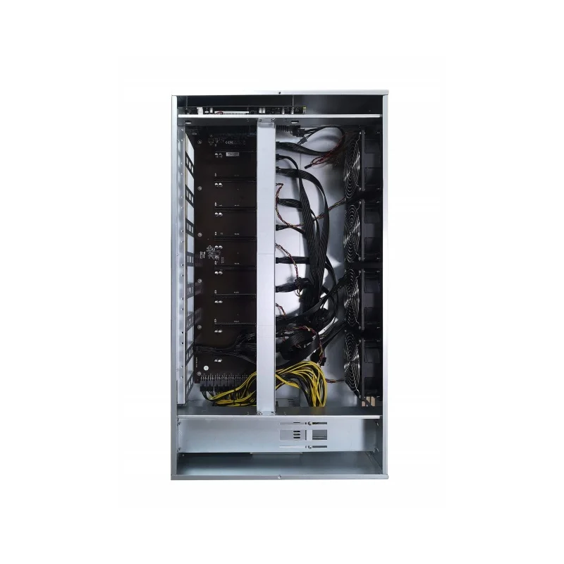 asic pc case RTX 4060 Motherboard psu 8 graphics card and gpu box asic ...