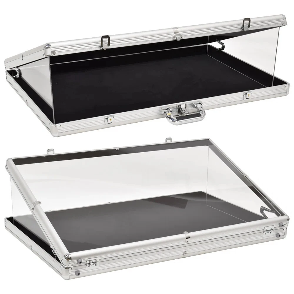 Aluminum Display Case - Durable & Stylish Card Showcase