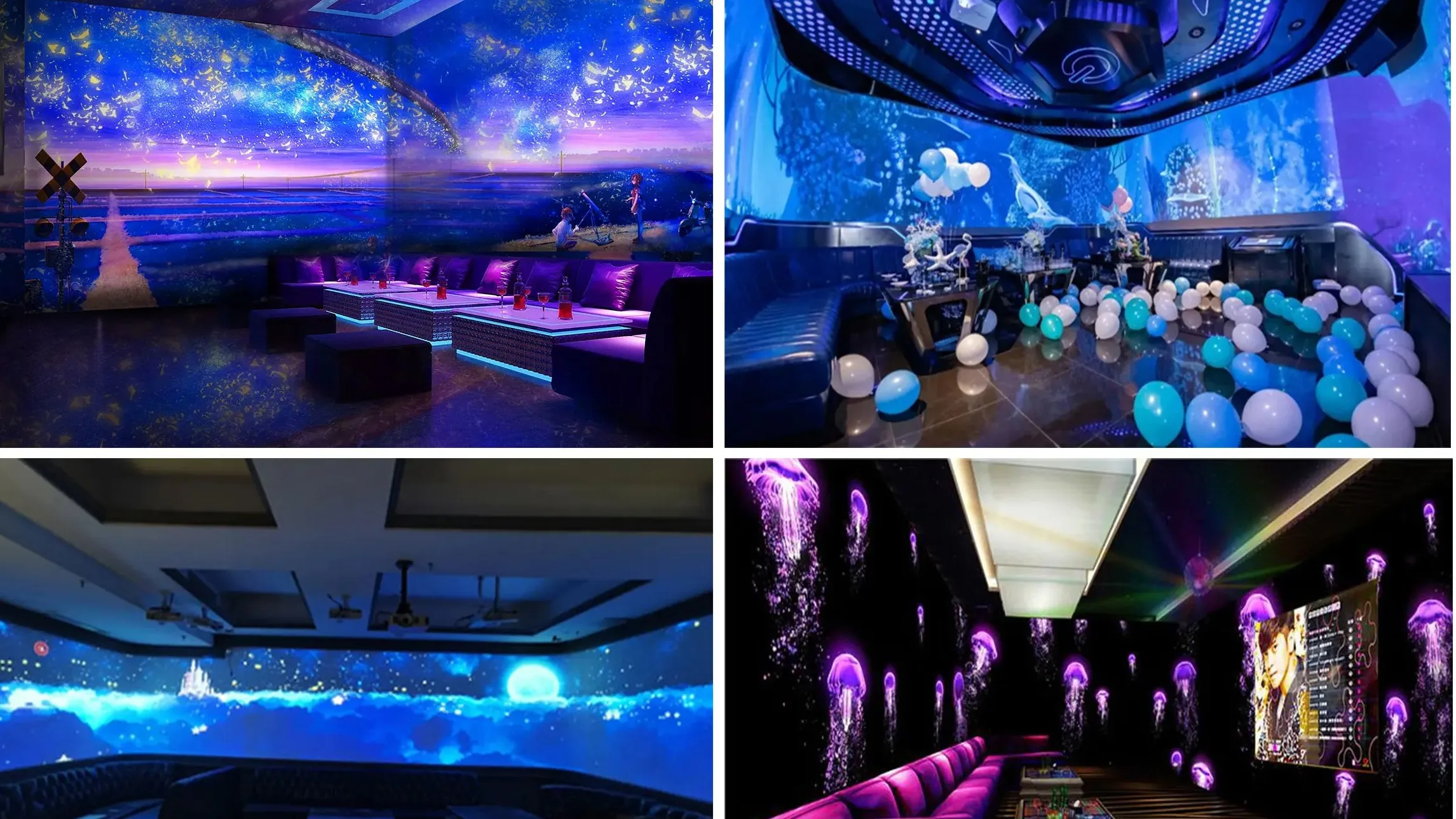 Indoor Wall 3d Video Show Mapping Content Projection Themed Restaurant ...