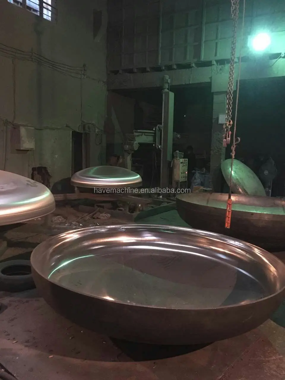 Cylinder Tank Crimping Machine Head Sealing And Edge Press Machine For ...