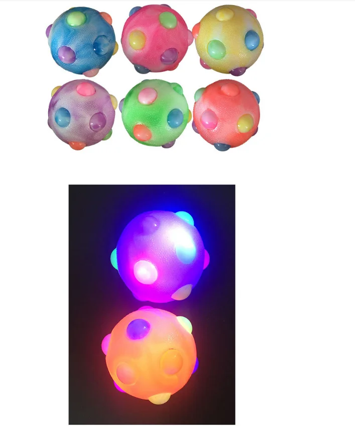Glowing Bouncy Balls - Stress Relief & Fun Multifunctional Toys