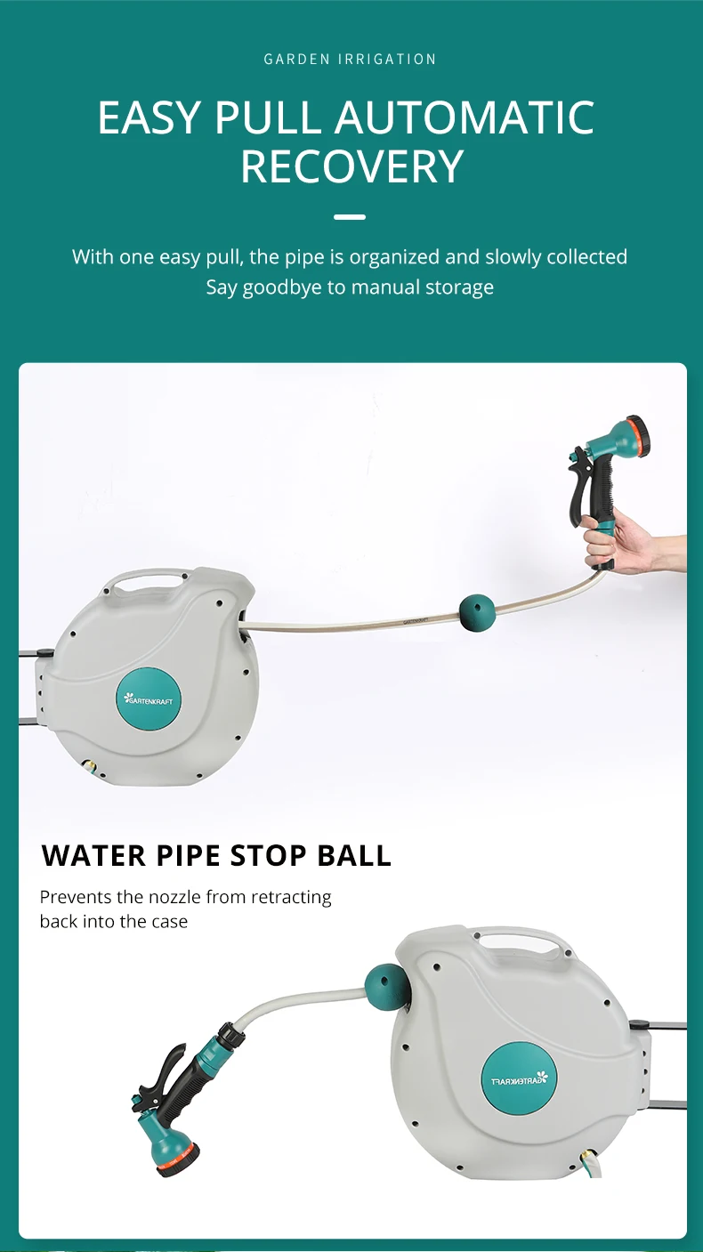 Gratenkraft 20s Home Friendly Retractable Swivel Garden Washer Supply ...