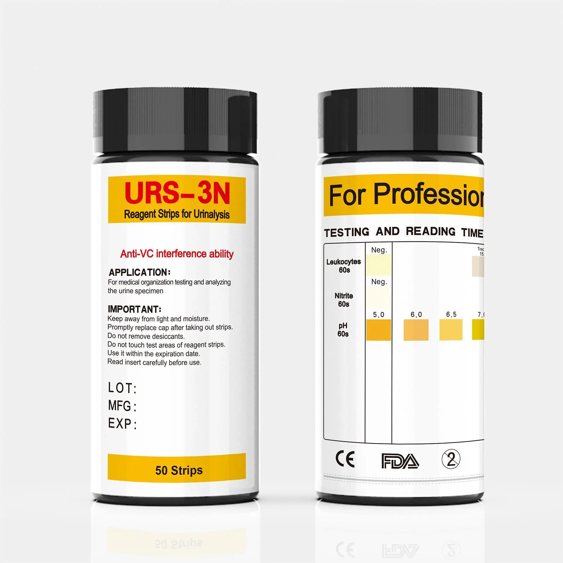 Urine test Analyser Home Leukocytes pH Nitrite Urinary Tract Infection ...