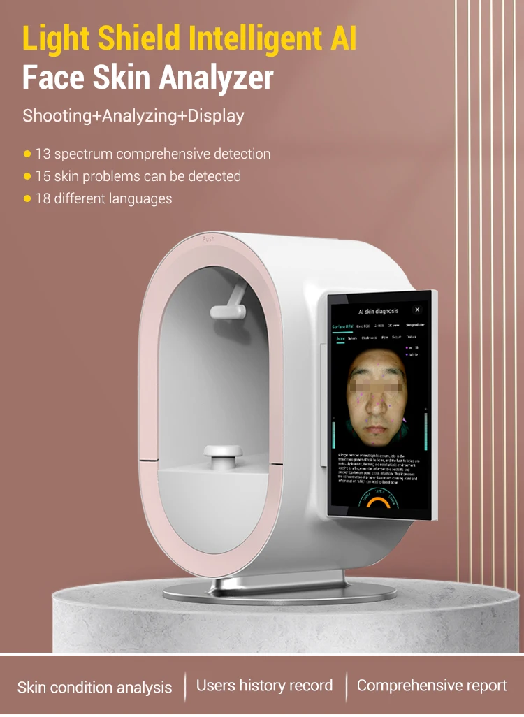 Big Promotion New Face Scanner AI Visia Skin Analysis Machine