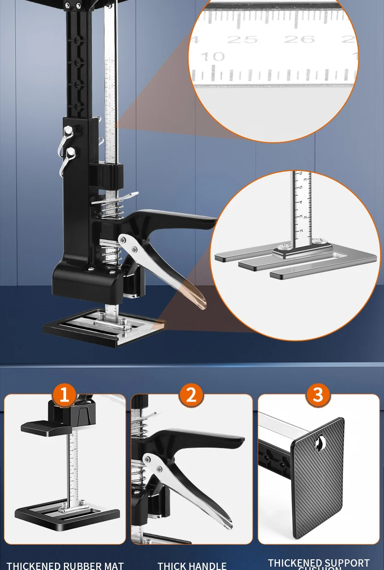 Door Panel Lifting Cabinet Jack Raised By 23.6 Inches Arm Tool Lift For ...