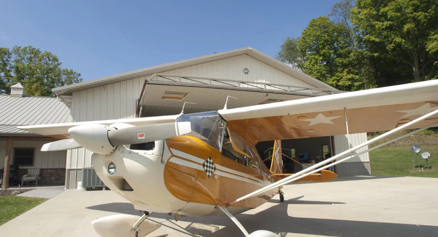 Prefabricated Steel Frame Aircraft Steel Truss Airplane Prefab Steel ...