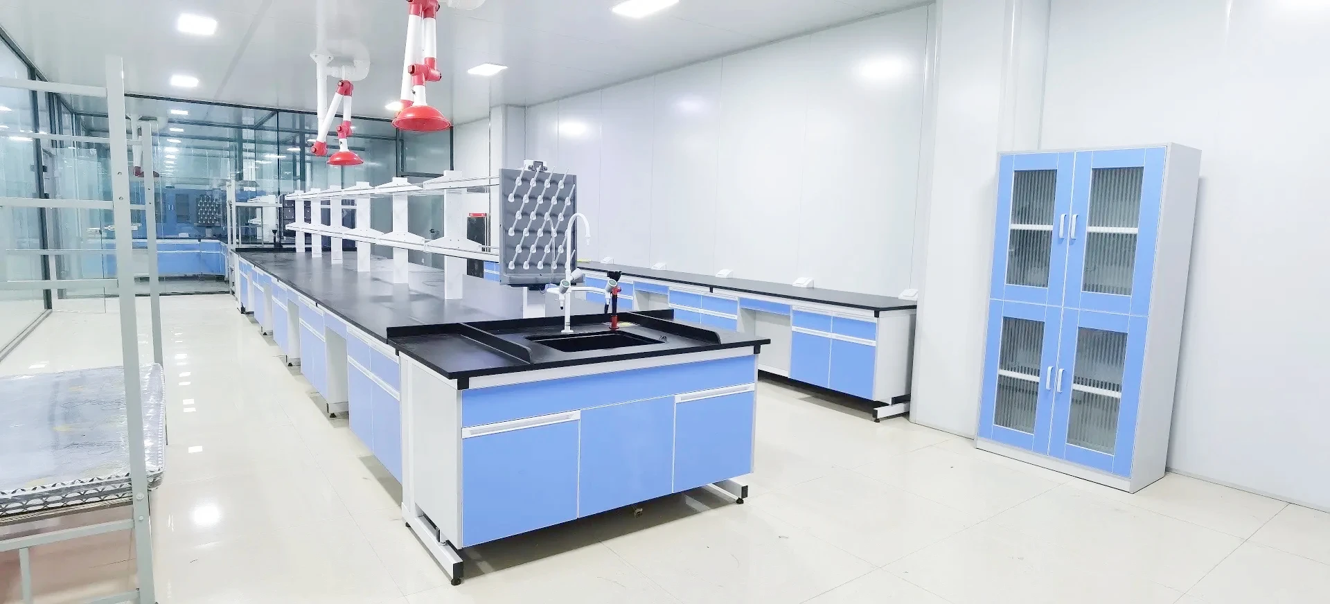 Customizable Laboratory Furniture Chemistry Island Lab Bench For School ...