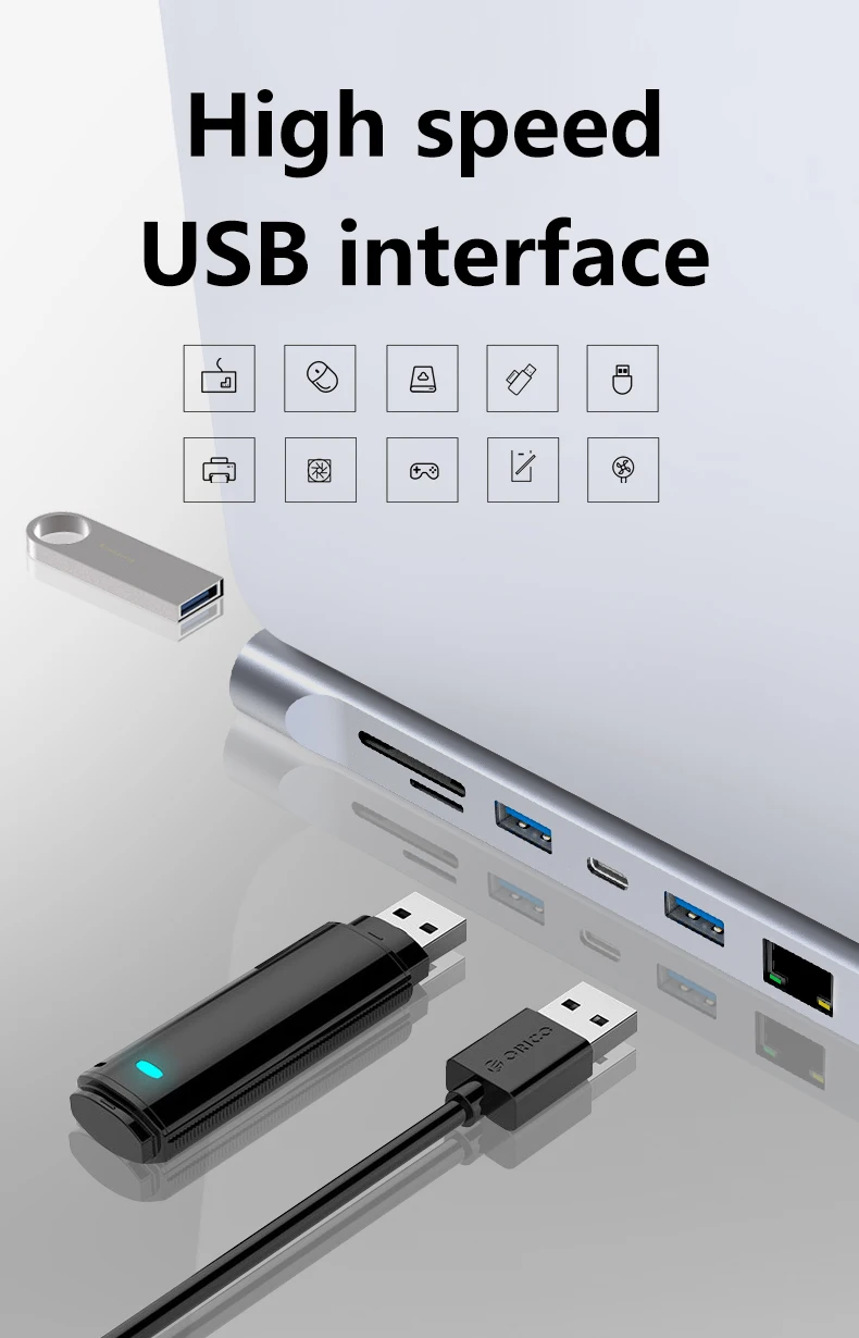 Factory Supply 12in1 Usb Hub Aluminum Alloy Type-c Usb Hubs For Moboile ...