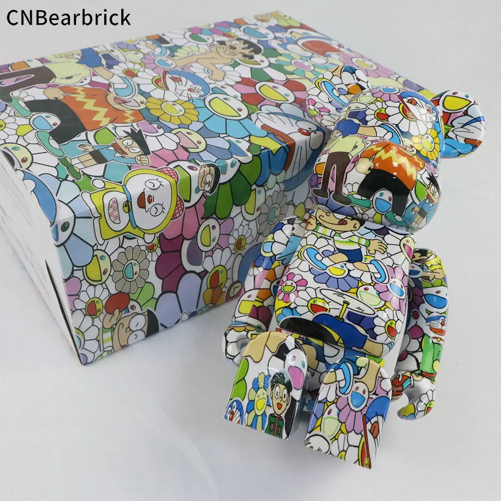 High Quality Abs Doraemon Building Blocks Bear Action Figure Bearbrick ...