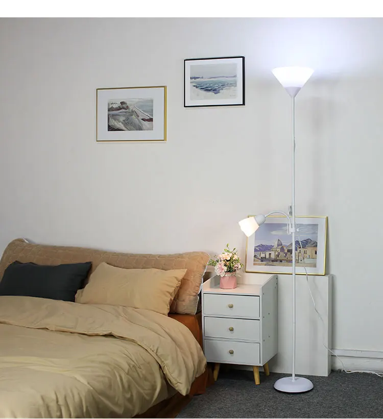 Uplighter Plastic Floor Lamp,Standing Lamp Mother And Son Light With ...