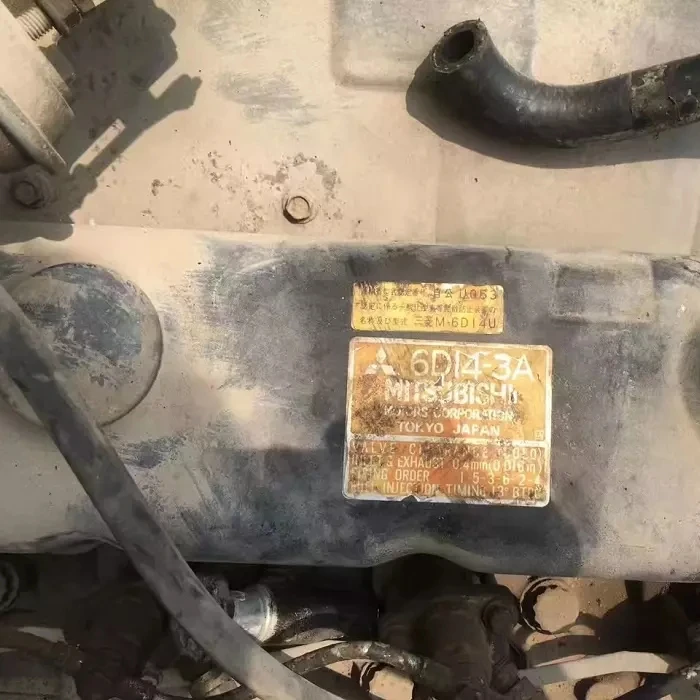 Used Kato 20 Ton Crane Motor Fuso 6d14 with MITSUBISHI Engine 6d14