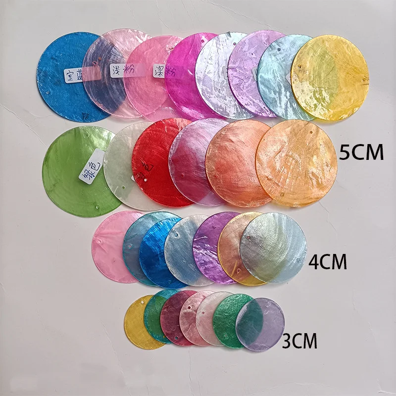 Ang Go Sea Shell Capiz Windspiele Pendant Colorful Memorial Wind Chimes ...