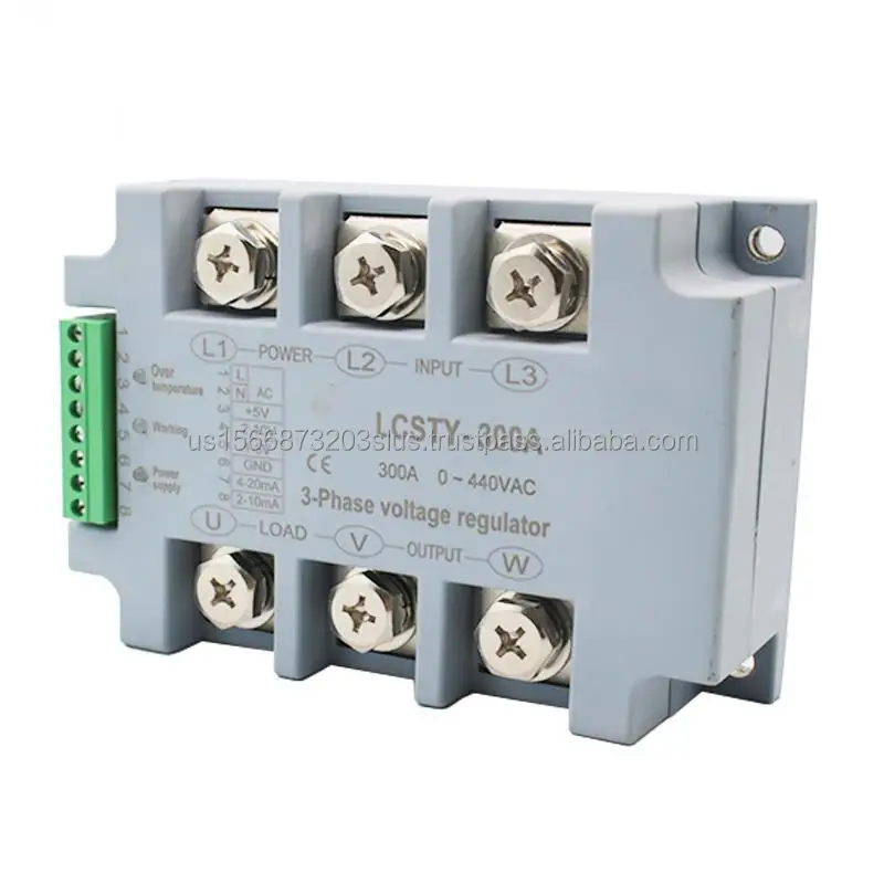 Three Phase 380v Scr Power Controller 300a Scr Power Voltage Regulator ...
