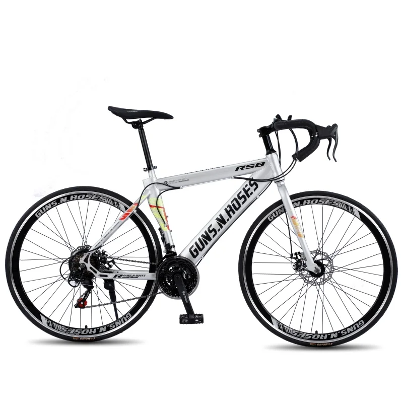 24 Speed Road Bike Aluminum Alloy Mountain Bikes Double Disc Brake ...