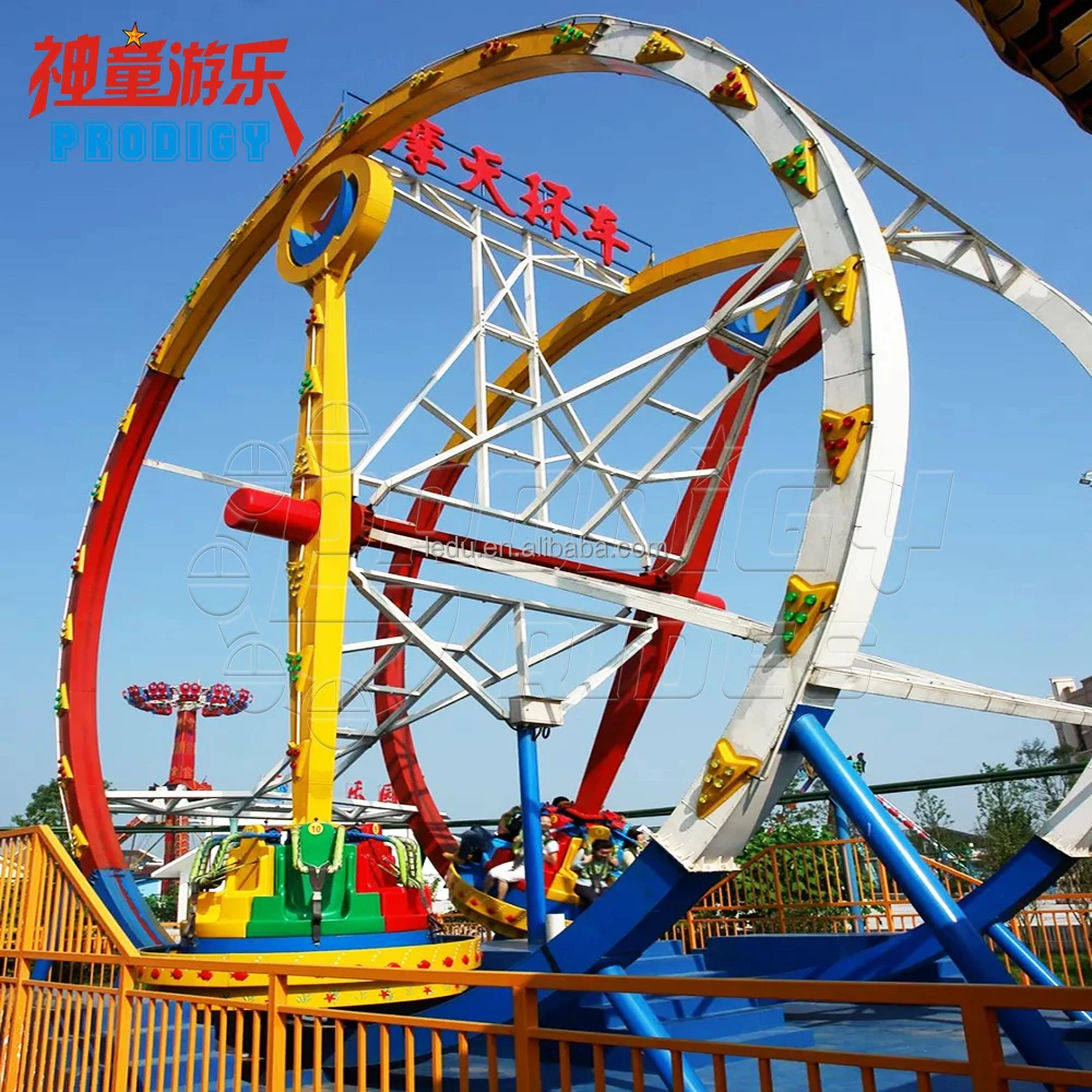 Carnival Ride Outdoor Playground Kids And Adults Happy Wheel Game ...