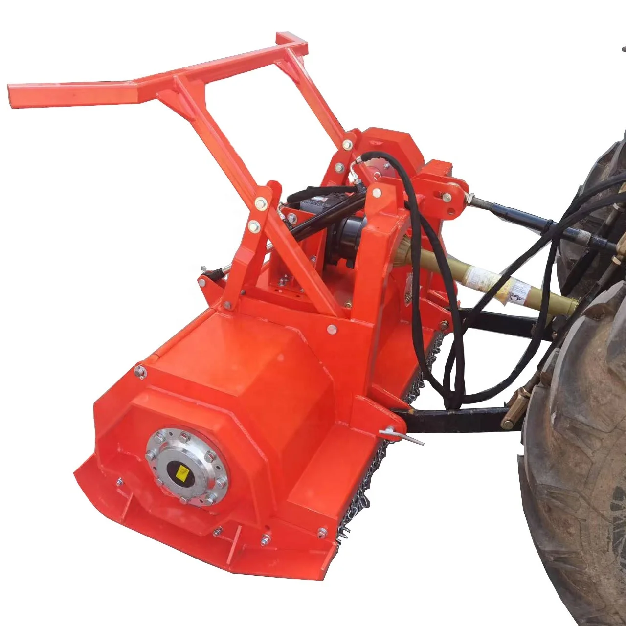 Forestry machine Excavator tractor Forest Mulcher Wood Chipper Shredder ...