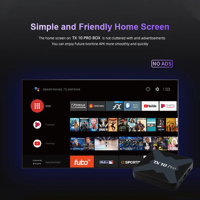 Custom 8GB Ram 128GB Rom TV Box Android 13 Media Player