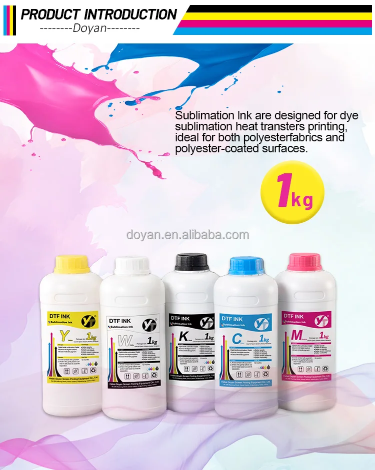 DOYAN Heat Transfer Ink Thermal Sublimation Ink for Sale Unlock Vibrant ...