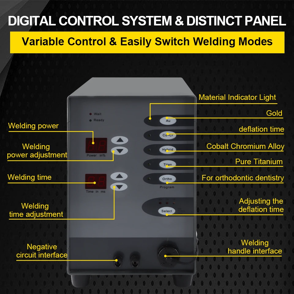 Automatic Spot Welding Machine for Jewelry & Dental Use