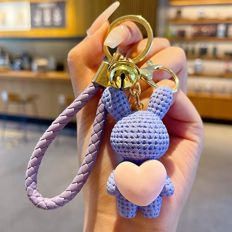 Cute Bunny Keychains - Fashionable and Fun Accessories